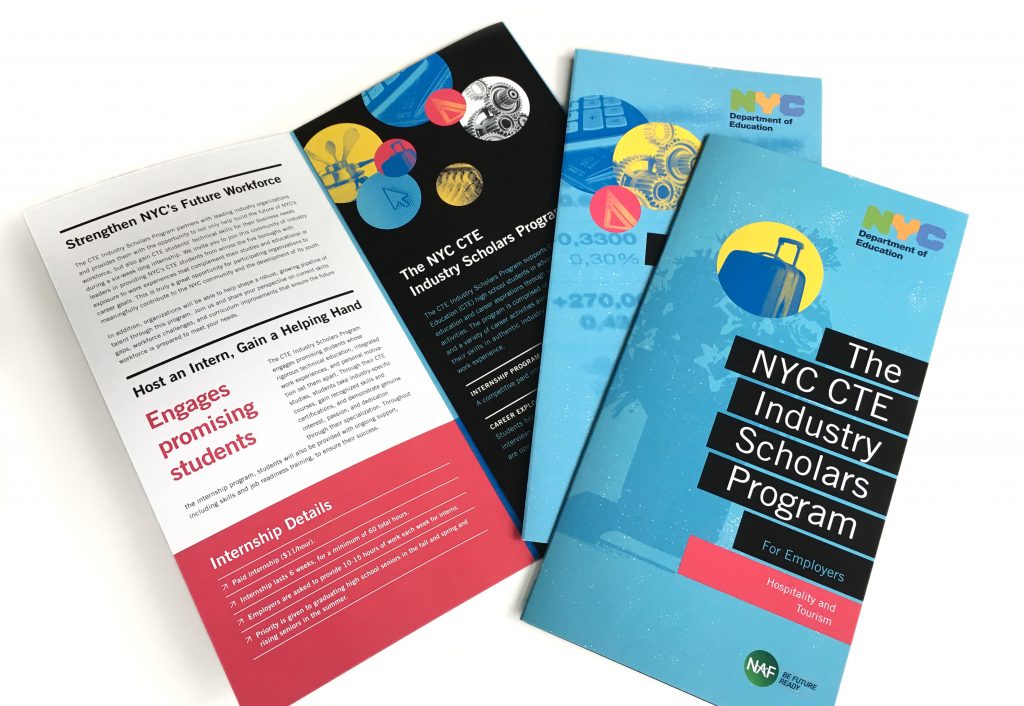 NYCDOE CTE Brochures - Stislow Design